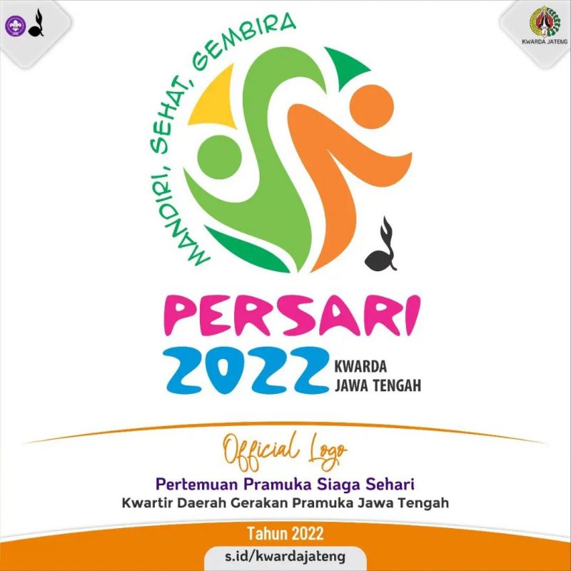OFFICIAL LOGO PERSARI KWARDA JAWA TENGAH TAHUN 2022 | #PramukaJateng