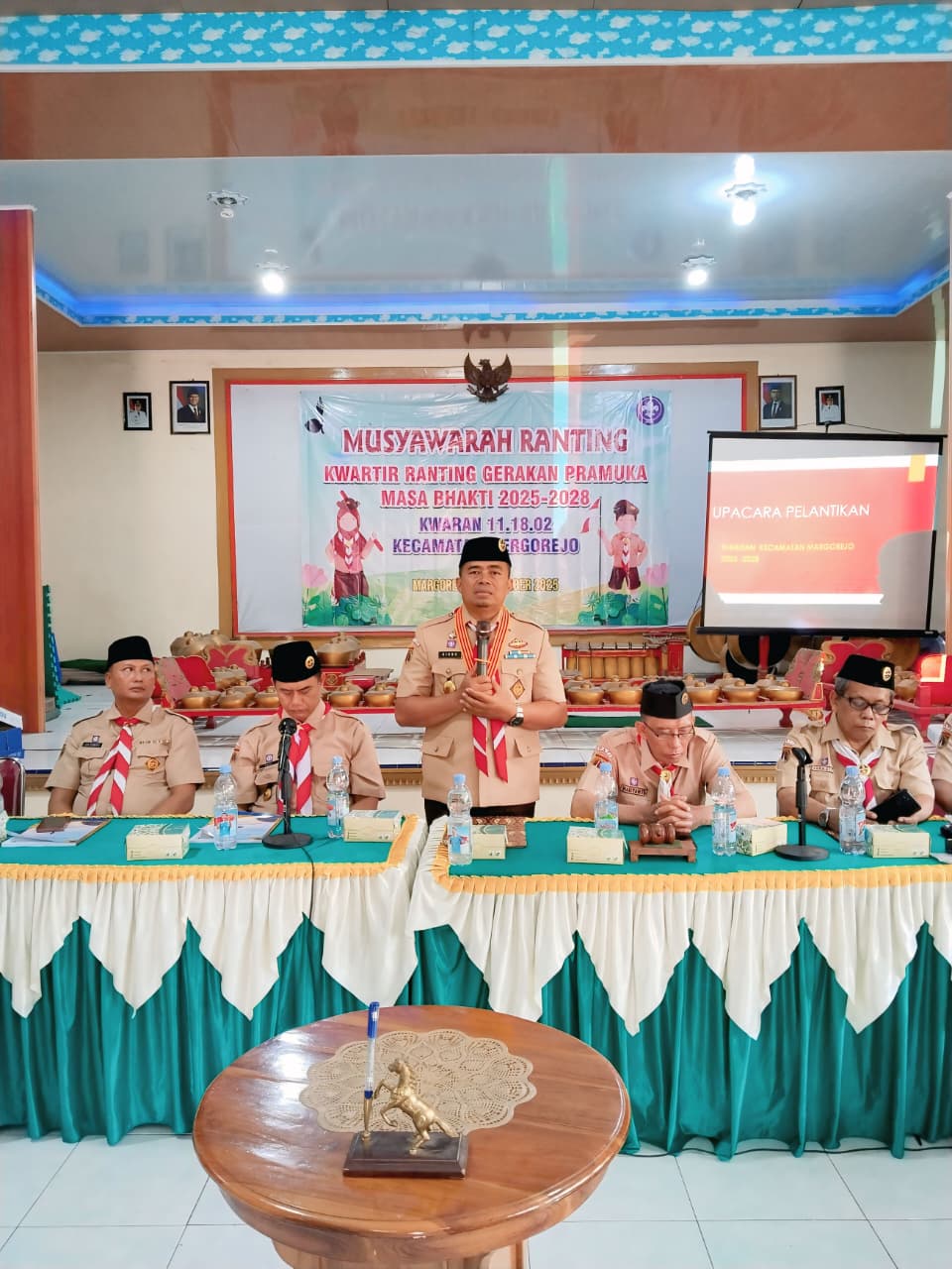 Pelantikan Ka.Mabiran Pengurus Kwarran 02 Margorejo Pati | #PramukaJateng